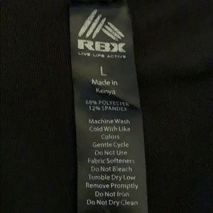 RBX | Pants & Jumpsuits | Rbx Black Multiprint Leggings | Poshmark